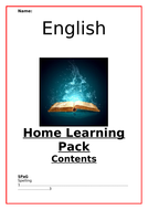 English Home Learning Packs KS3 | Teaching Resources