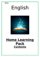 English Home Learning Packs KS3 | Teaching Resources