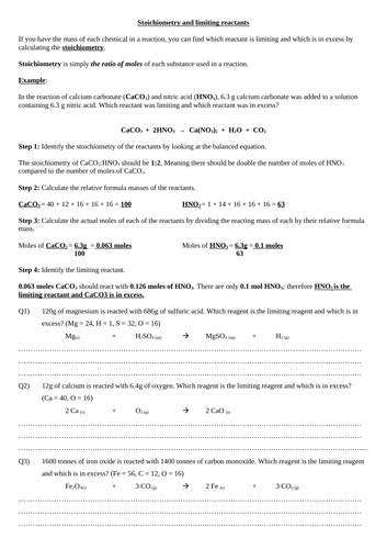 SC9/CC9 - Calculations involving masses worksheets | Teaching Resources