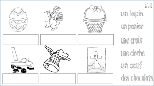 French Easter Booklet | Teaching Resources