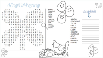 French Easter Booklet | Teaching Resources