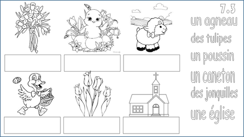 French Easter Booklet | Teaching Resources