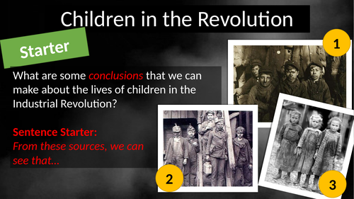 Industrial Revolution - 9. Children in the Revolution | Teaching Resources