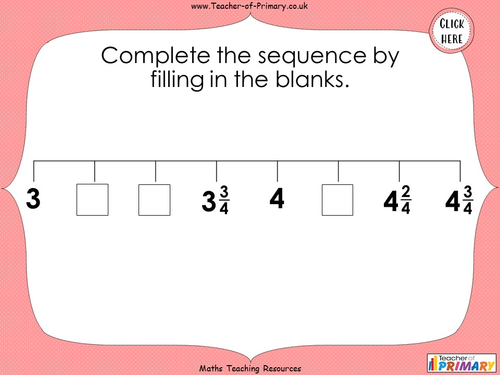 Counting in Halves, Thirds and Quarters - Year 2 | Teaching Resources