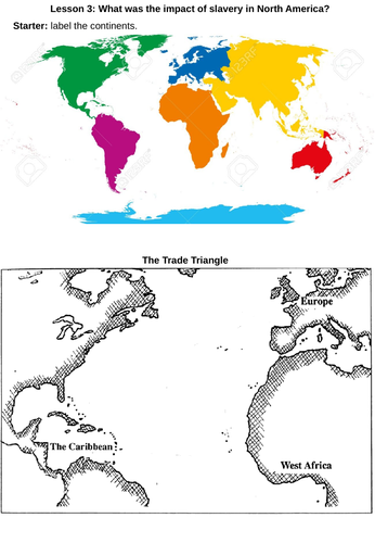 British America L3 Impact of Slavery in North America | Teaching Resources