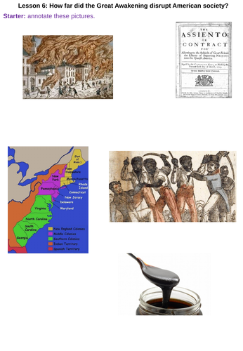 British America L6: Revivalists and the Great Awakening | Teaching ...