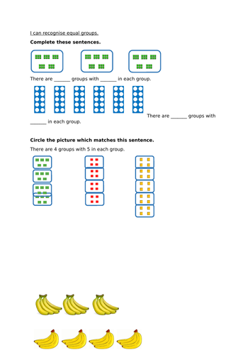 Year 2 Multiplication and Division Pack | Teaching Resources