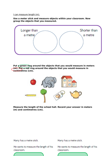 Year 2 Measurement Pack | Teaching Resources