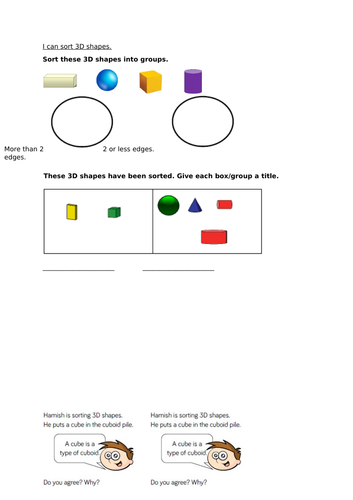 Year 2 Shape Pack | Teaching Resources