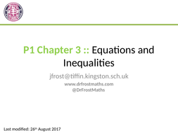 EdExcel AS/A Level Pure Maths Year 1 - Student Chapter Booklets and Dr ...