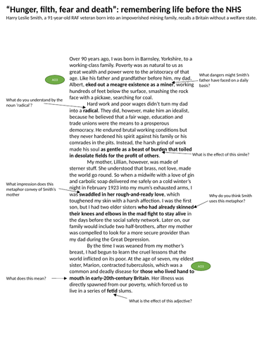 Remote Learning Task 2 | Teaching Resources