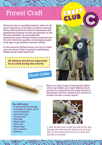 Forest Craft | Teaching Resources