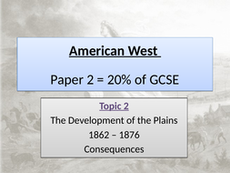 American West revision | Teaching Resources