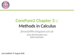 EdExcel AS/A Level Core Pure Maths 2 - Student Chapter Booklets and Dr ...