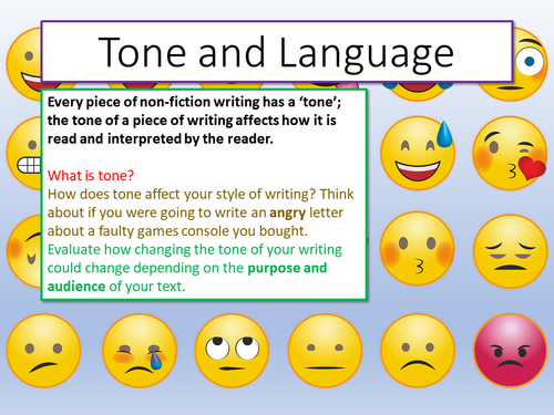Nonfiction Language and Tone | Teaching Resources