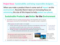 Sustainability in Textiles | Teaching Resources
