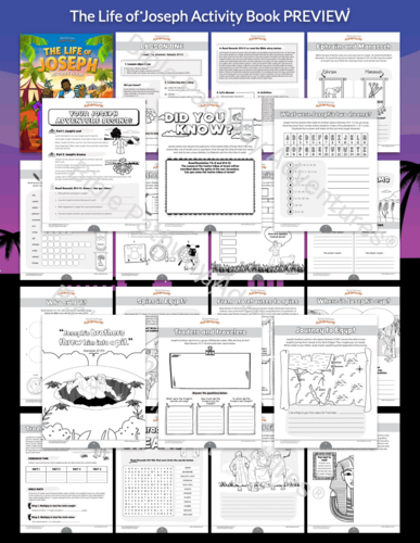 The Life of Joseph Activity Book | Teaching Resources