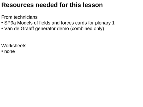 Objects affecting each other SP9a CP8a Edexcel 9-1 GCSE Physics Energy ...