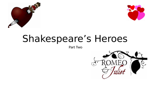 Shakespeare Heroes and Villains SOW | Teaching Resources