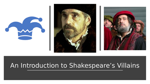 Shakespeare Heroes and Villains SOW | Teaching Resources