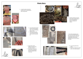 A-Level Fashion & Textiles Coursework Example | Teaching Resources