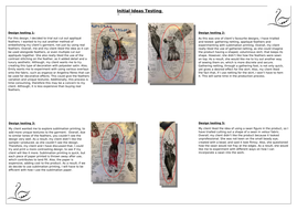 A-Level Fashion & Textiles Coursework Example | Teaching Resources