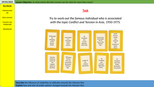 Woodstock: US Counterculture to Vietnam | Teaching Resources