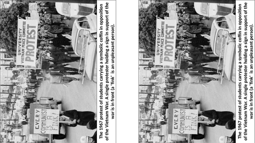 The Vietnam War's Division of US Society | Teaching Resources