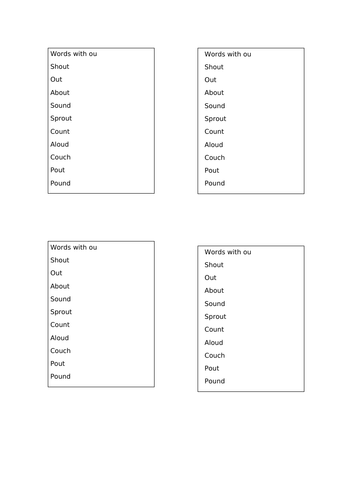 Spelling pack for year 1 | Teaching Resources