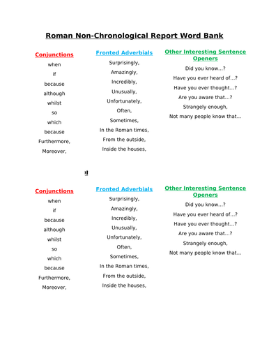 Year 3 or 4 Romans English Planning (8 Weeks) | Teaching Resources