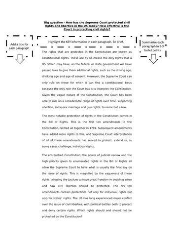 Edexcel Politics - Supreme Court | Teaching Resources