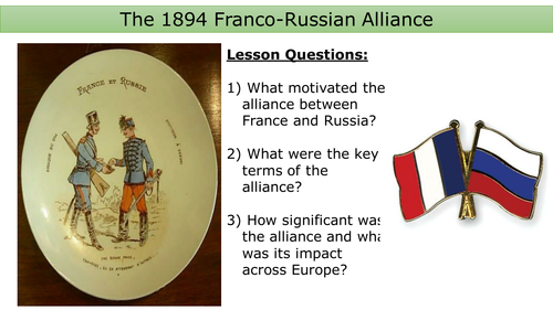 Franco-Russian Alliance - Causes - Terms - Consequences - many source ...