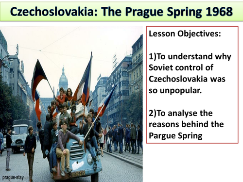 Czechoslovakian Invasion 1968 - Background and causes - Powerpoint ...