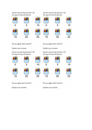 Maths Planning - White Rose - Place Value to 50 - Counting in 5s ...