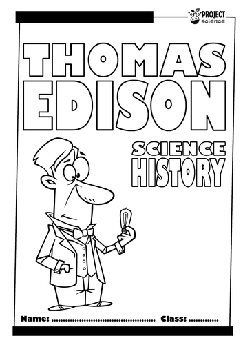 Thomas Edison Biography Activity | Teaching Resources