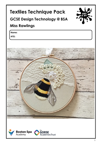 Textiles Technique Guide / Sampling Pack | Teaching Resources