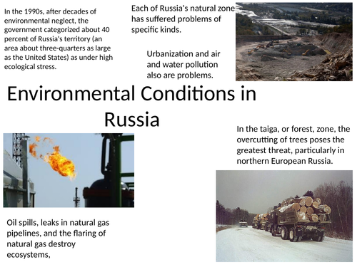 Key Stage Three Geography - Russia | Teaching Resources