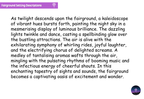 Setting Descriptions – Guided Reading Unit (Y3/Y4 | KS2) | 5 Fully ...