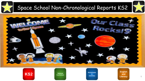 Space School Non-Chronological Report KS2 | Teaching Resources