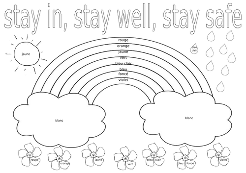 FRENCH - COLOURS - RAINBOW | Teaching Resources