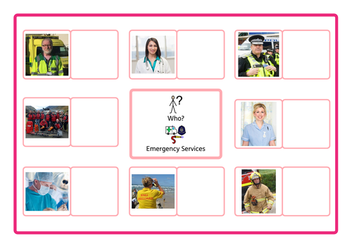 Emergency Services SEN / ASD / KS1 Narrative / Literacy /TEACCH ...