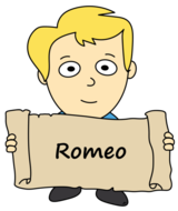 Romeo and Juliet Characters – Cartoon Format – High Resolution ...