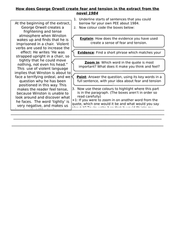 George Orwell's 1984 | Teaching Resources