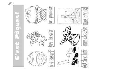 French Easter Booklets | Teaching Resources