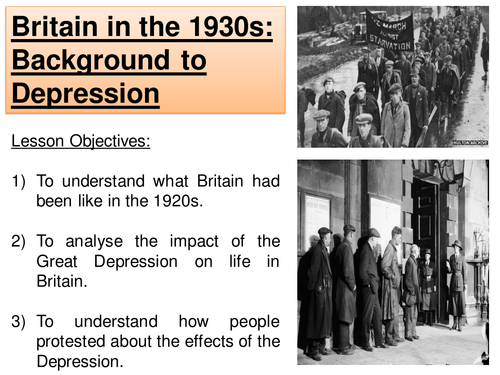 The effects of the Great Depression on Britain | Teaching Resources