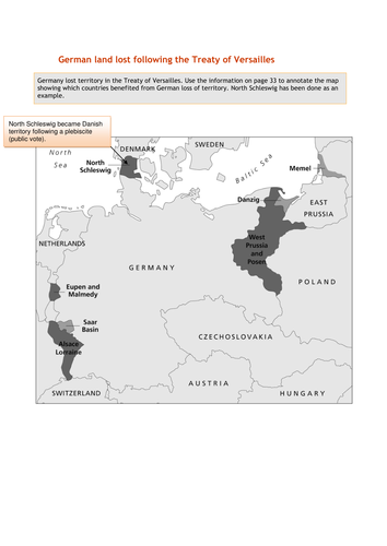 Treaty of Versailles - Terms and Reactions | Teaching Resources