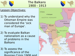 Problems in the Balkans 1900 - 1913 - Causes of WW1 - Bosnian Crisis ...