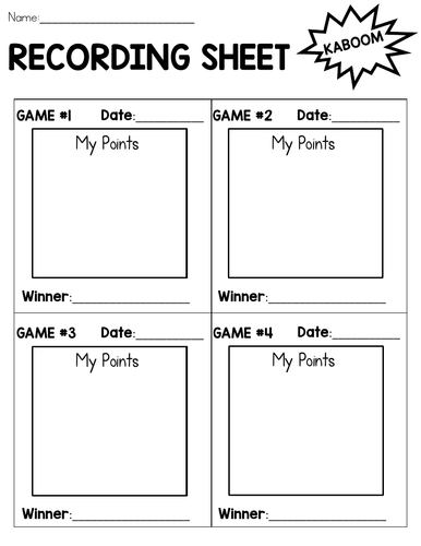 SCREEN-SHARE KABOOM! Multiplication and Division Game for Distance ...