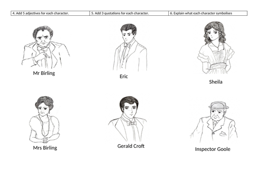 An Inspector Calls Home Learning Pack | Teaching Resources