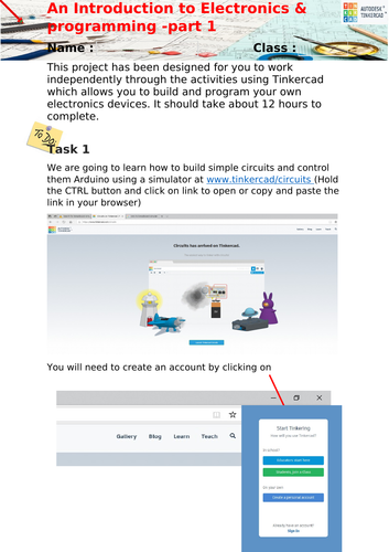 Programming electronic circuits with Arduino and Tinkercad : Bundle of ...